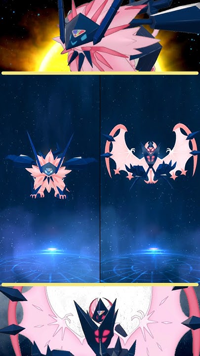 Shiny Fusión Necrozma Alas del alba y Melena Crepuscular en Pokémon Go - YouTube