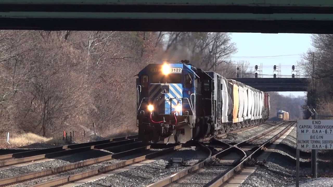 CEFX & HLCX Pulling CSX Freight Train - YouTube