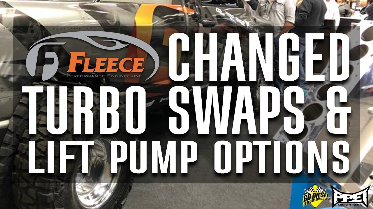 Fleece Just Changed Turbo Swaps & Lift Pump Options - YouTube