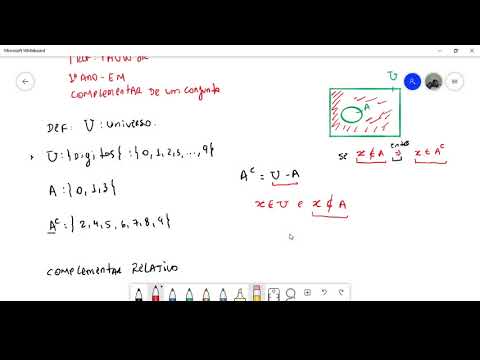 1° Ano - EM: Complementar de um conjunto(Aula 4) - YouTube