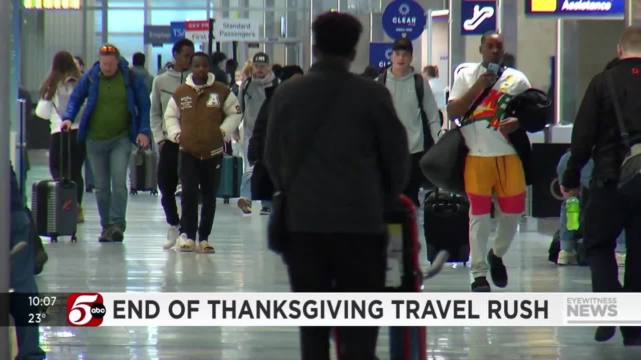 MSP sees potentially record-breaking post-Thanksgiving travel - YouTube