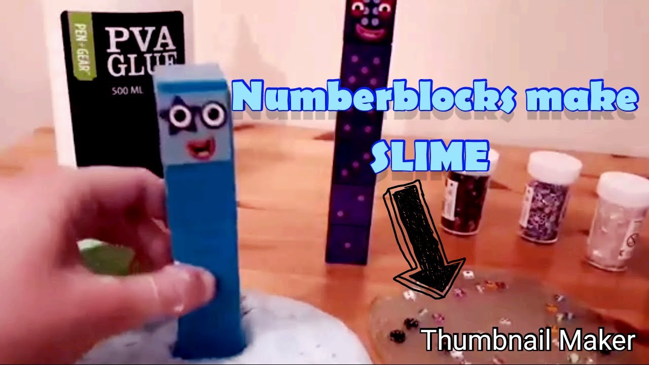 Numberblocks make SLIME - YouTube