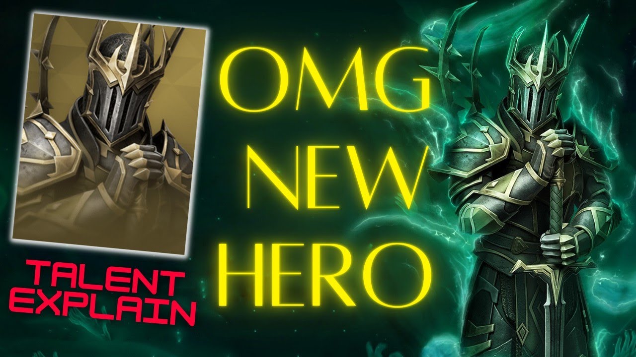 New Hero 😱 King of the legion 🤴😍|| quick review and talent explanation ...