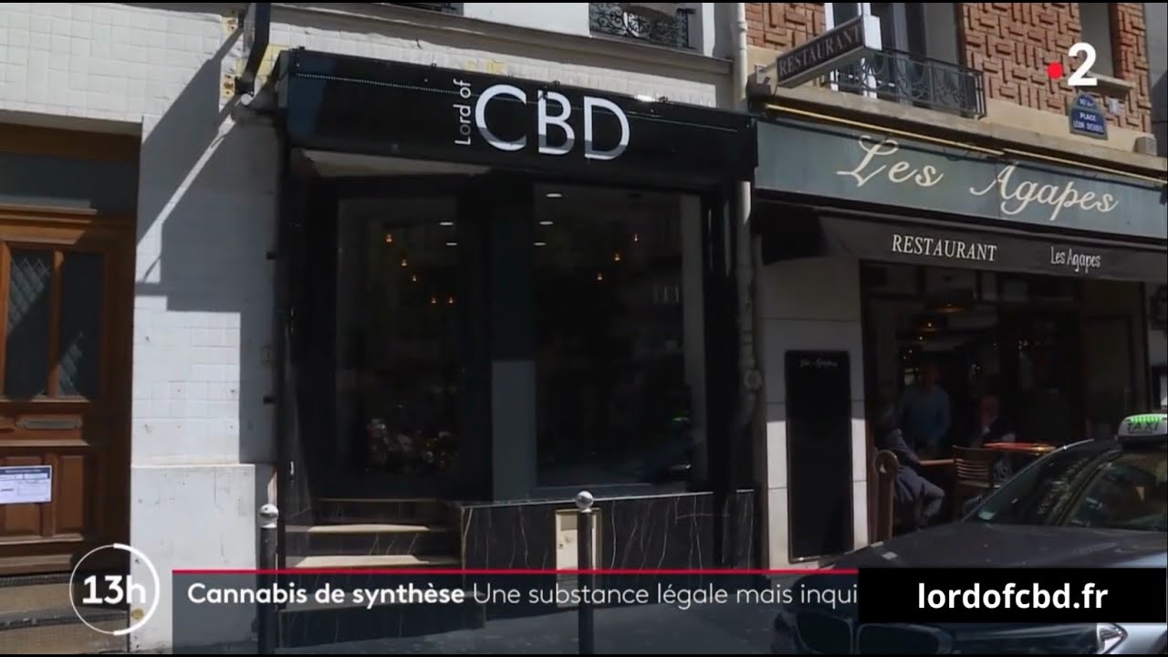 FRANCE 2 - JT 13H - REPORTAGE HHC & LORD OF CBD PARIS 16 - YouTube