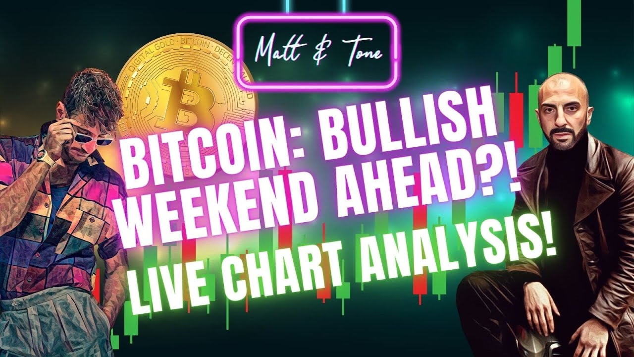 BITCOIN: BULLISH WEEKEND AHEAD?!-LIVE CHART ANALYSIS! - YouTube
