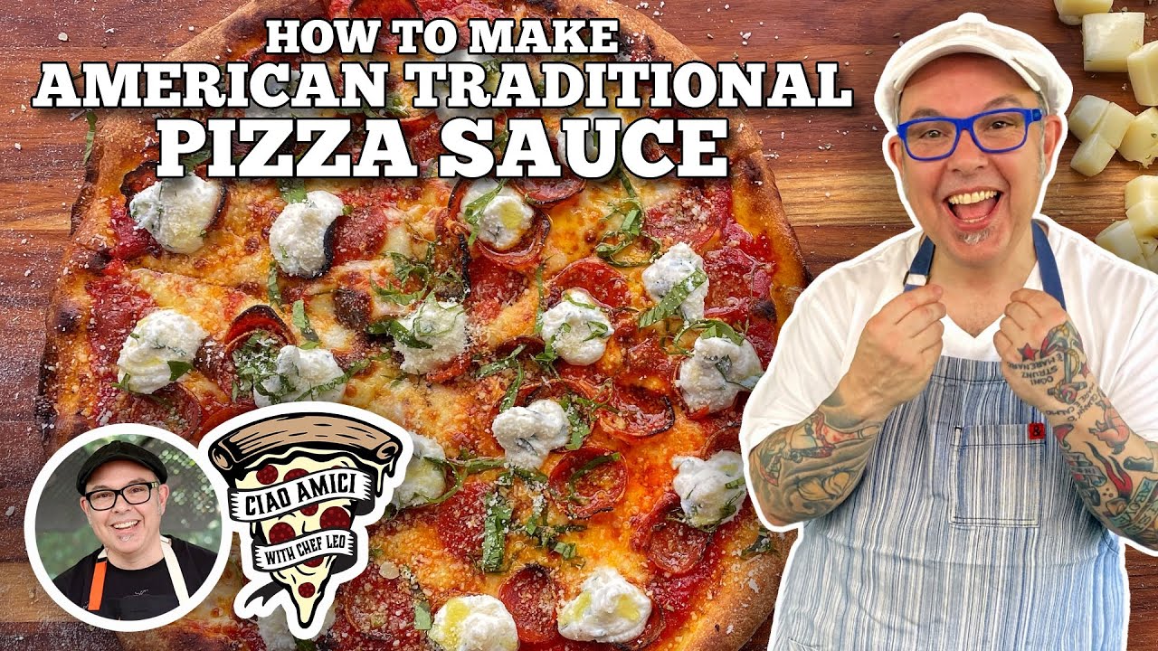 How to Make American Traditional Pizza Sauce | Ciao Amici - YouTube