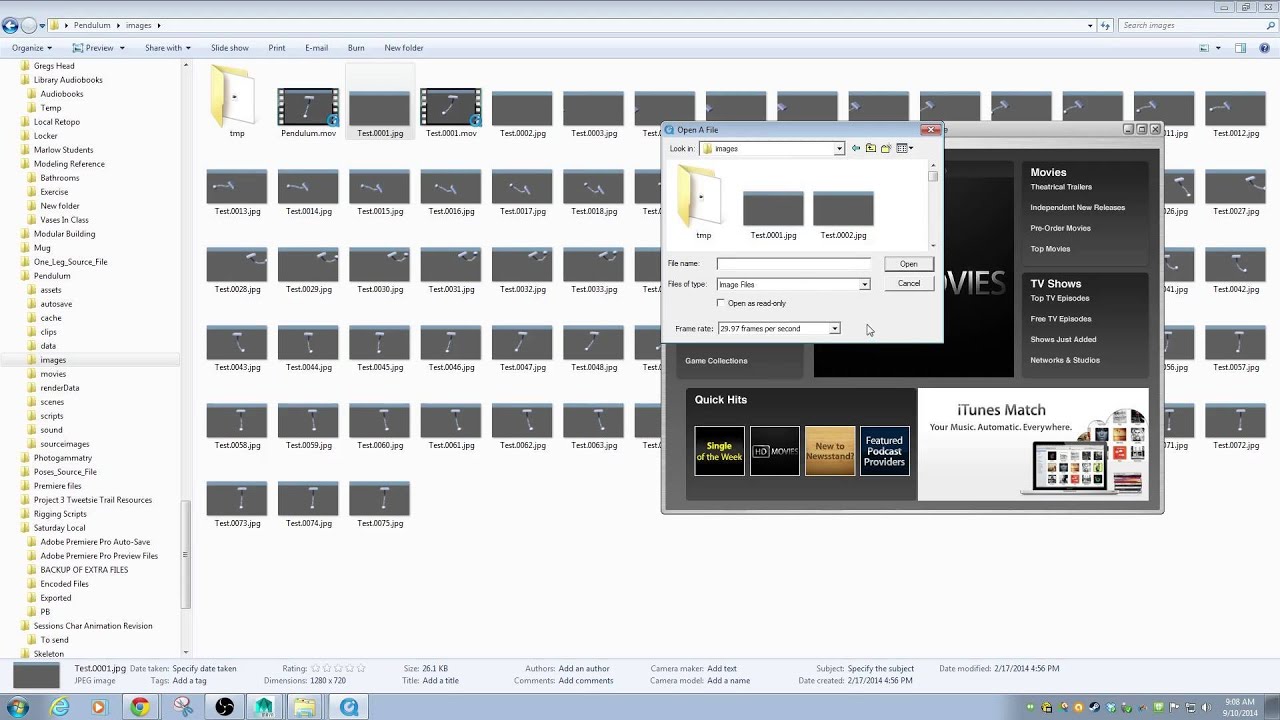 Exporting Image Sequence From Quicktime - YouTube