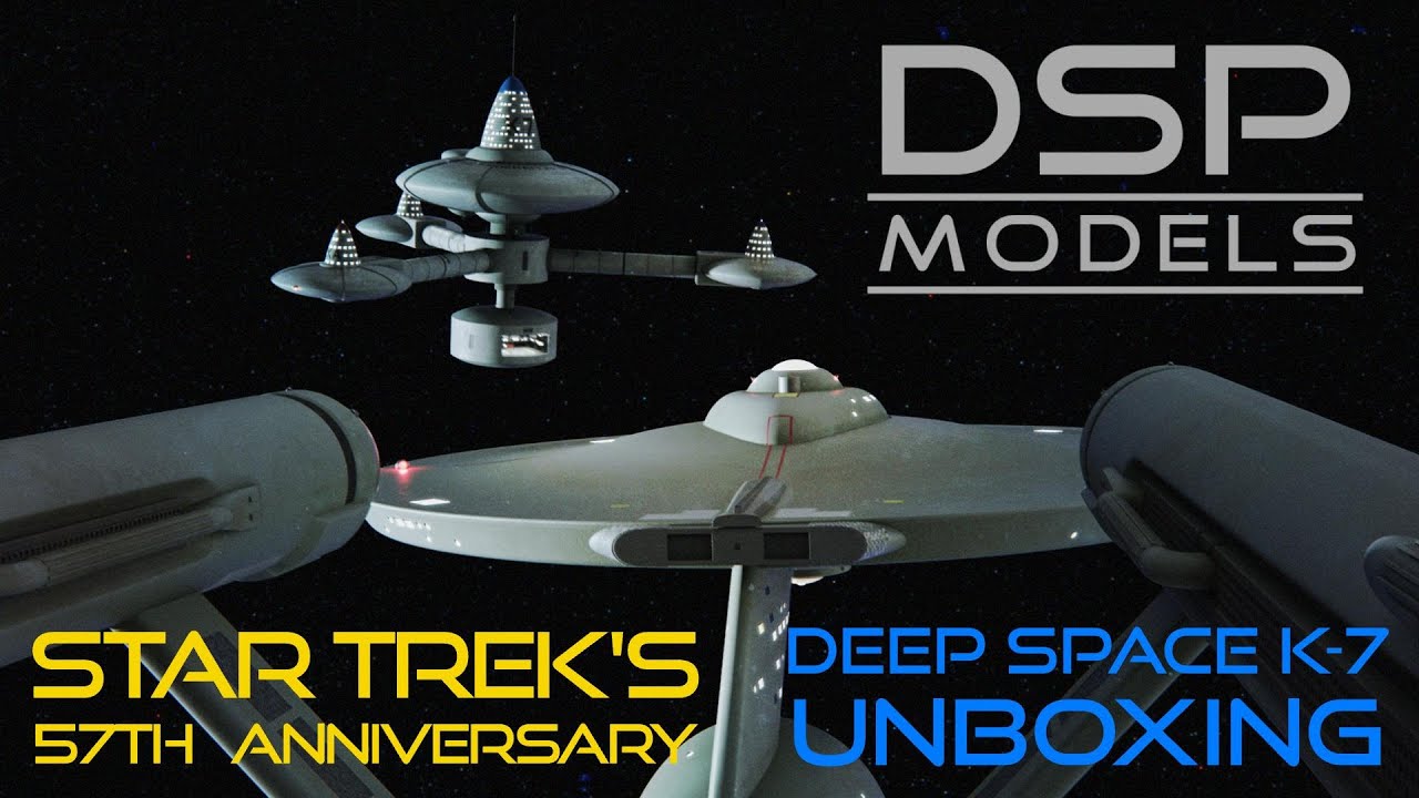 Happy Star Trek Day! | Deep Space Station K-7 kit Unboxing - YouTube