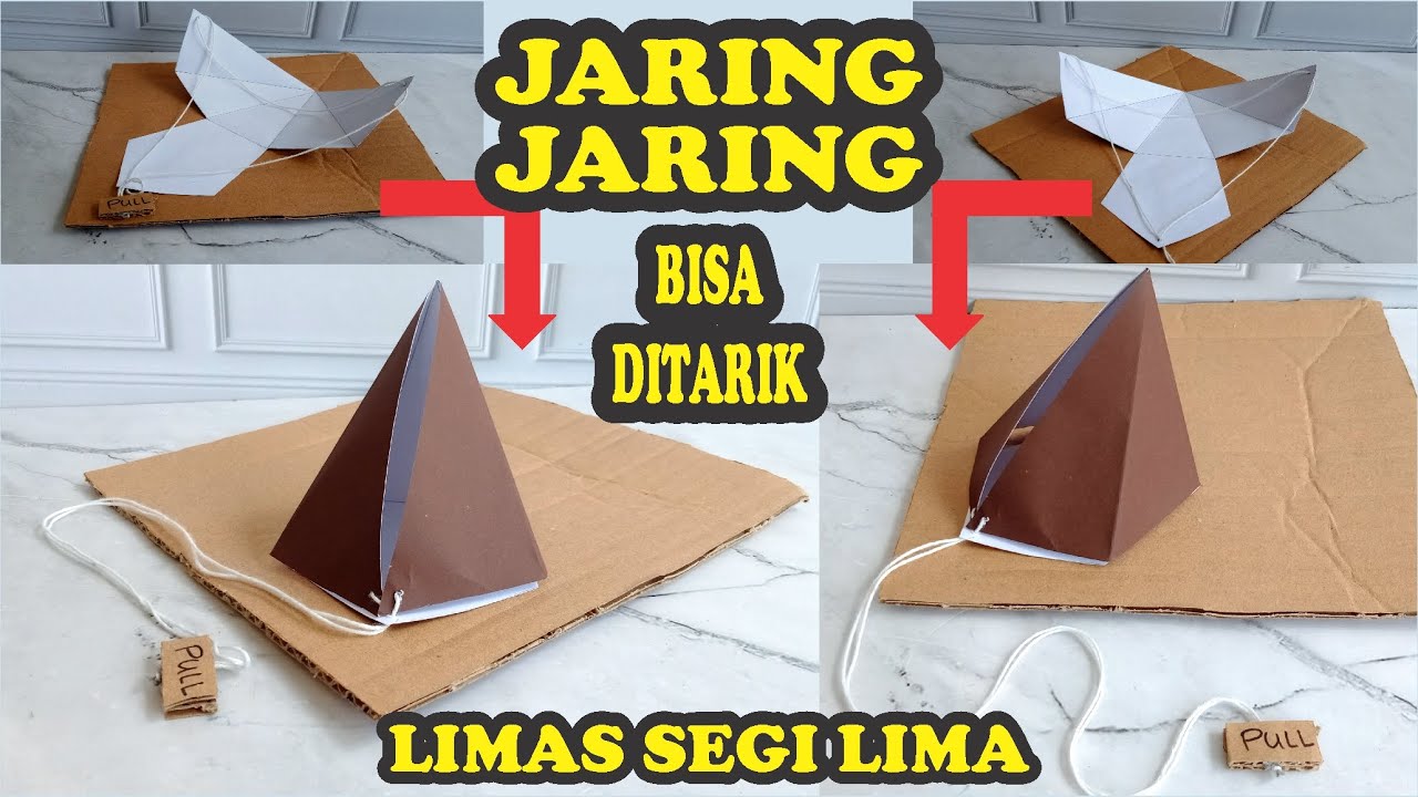 JARING JARING LIMAS SEGI LIMA Bisa di tarik - Mathematics Project - 3D pop up nets of polyhedra ...
