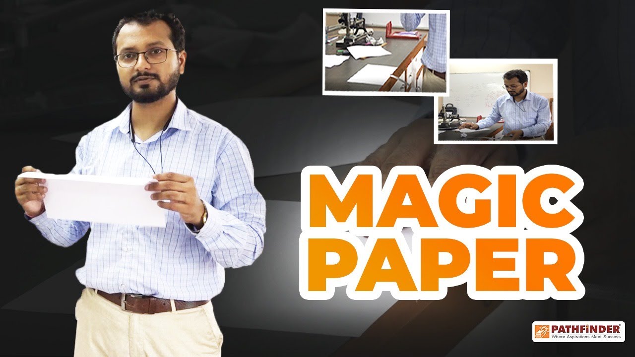Magic Paper Experiment | Physics Experiment | Science and Fun | Science ...