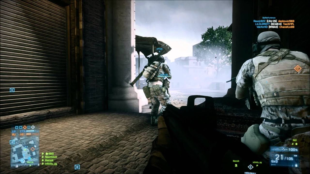 Battlefield 3 Gameplay - Grand Bazaar 1080P Ultra Graphics - YouTube