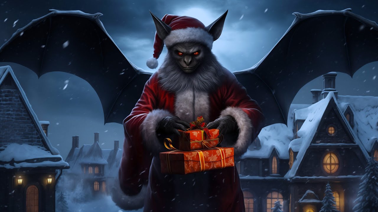 Spooky Christmas Music – Gremlin Santa | Mystery, Winter - YouTube