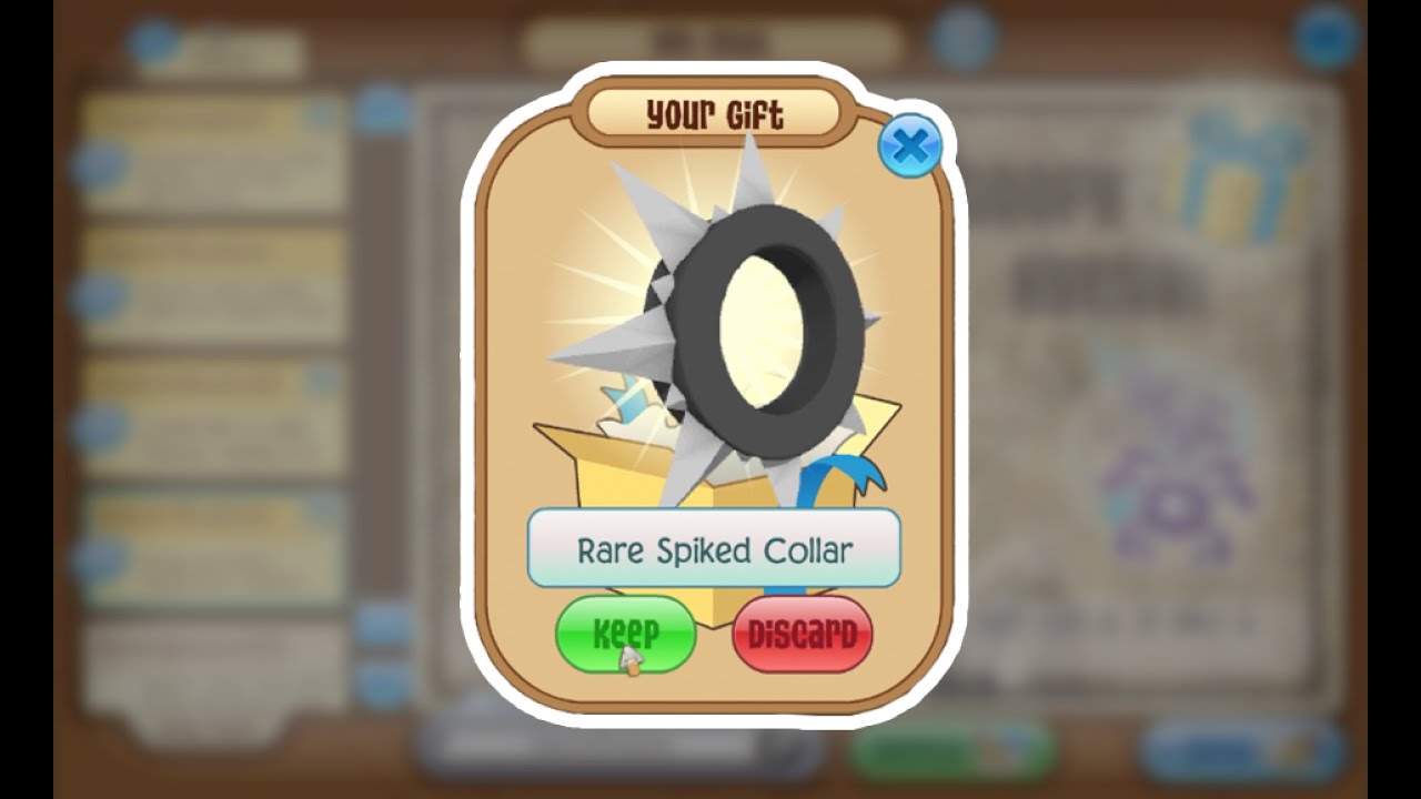 Rare Spiked Collar How To Get A Rare Spike On Animal Jam Classic