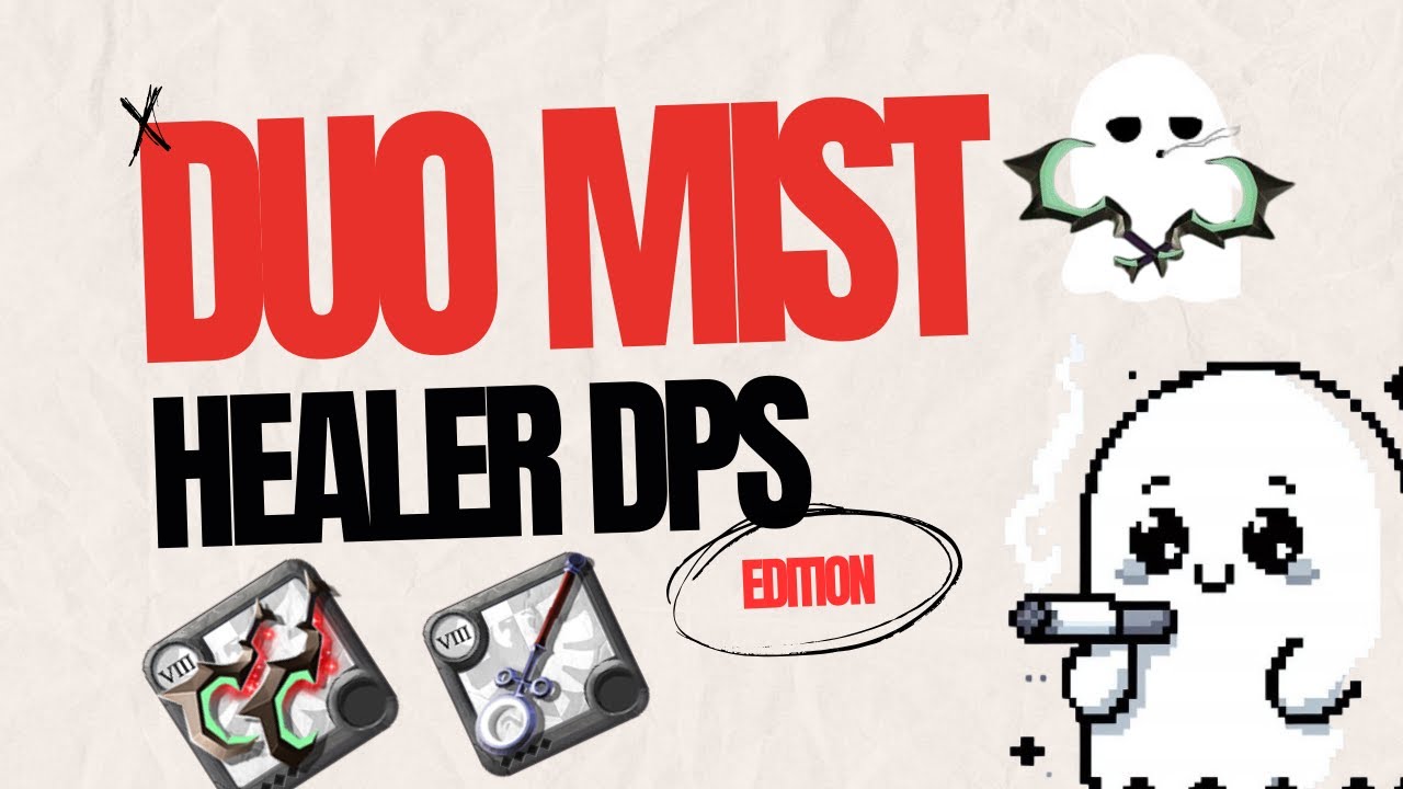 Healer DPS Duo Mist Momments! #albiononline - YouTube