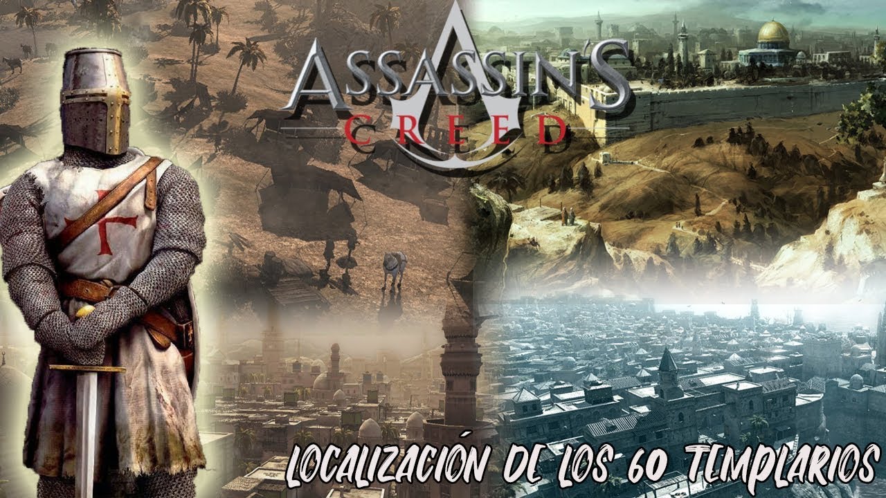 Guía Assassin's Creed, Ubicación de los 60 Templarios - YouTube