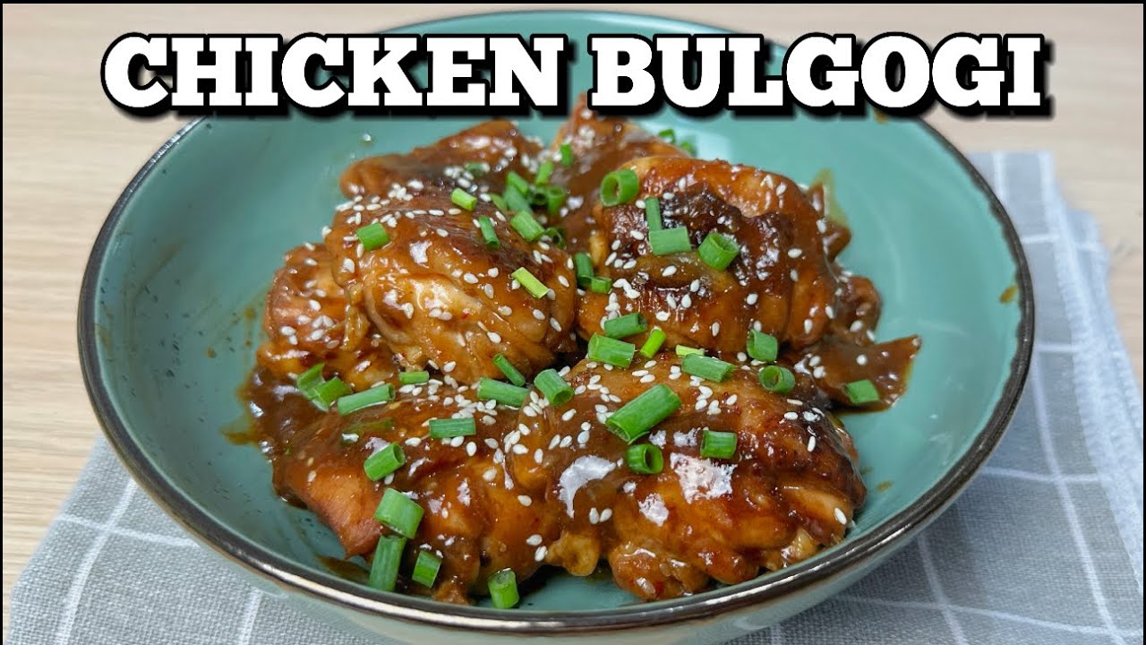 CHICKEN BULGOGI | GOCHUJANG CHICKEN BULGOGI | HUNGRY MOM COOKING - YouTube
