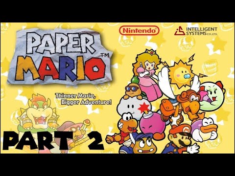 Paper Mario Playthrough - Part 2 Buzzar - YouTube