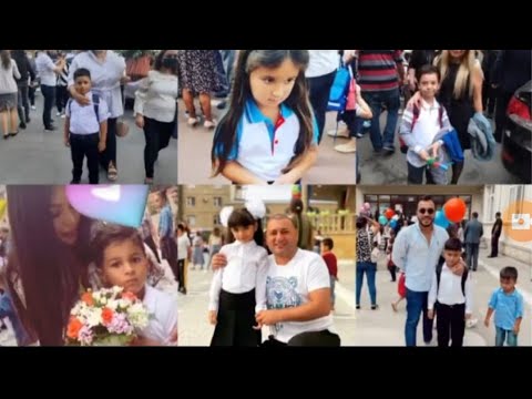 Övladlarını 1-ci sinifə yola salan məşurlarmız!