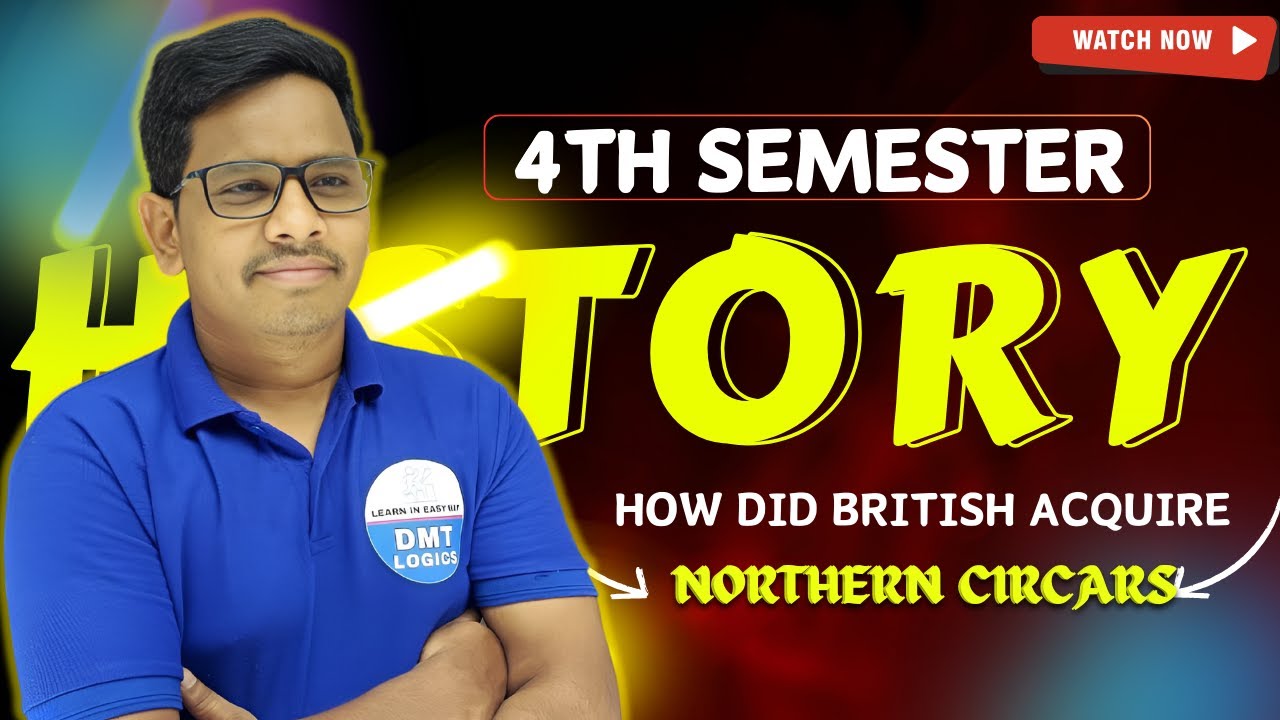 4th sem History | Northern Circars | Unit-1 | History & Culture of ...