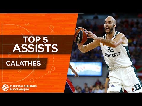 2017-18 Top 5 Assists by Nick Calathes
