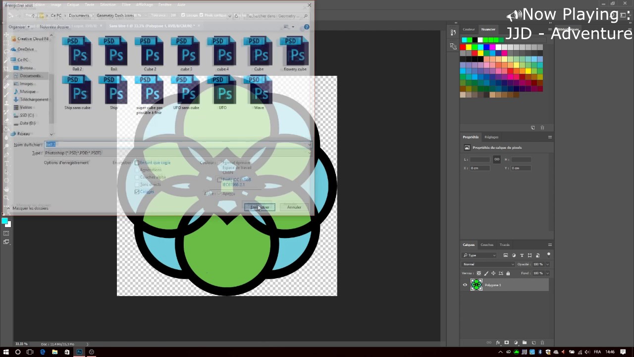 Geometry Dash - Designing Some Entries For The Icon Contest - YouTube