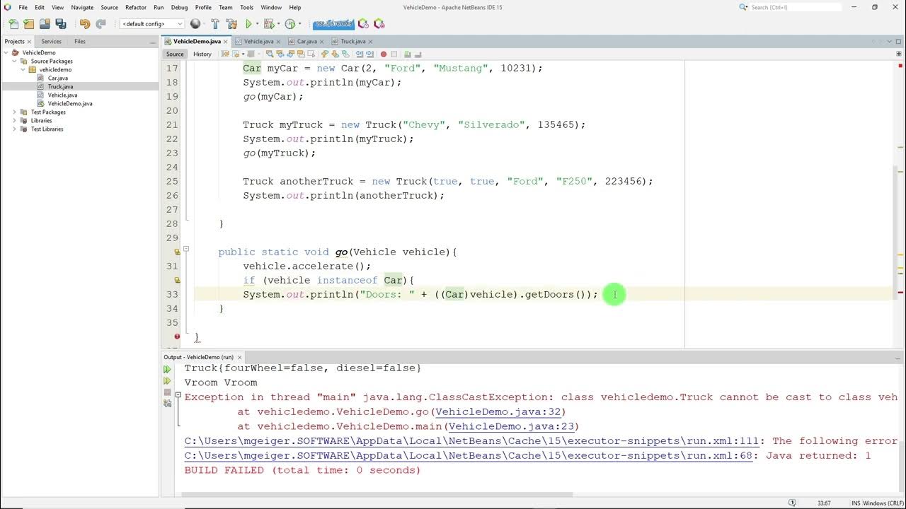Java Casting and instanceof - YouTube Java Casting and instanceof - YouTube