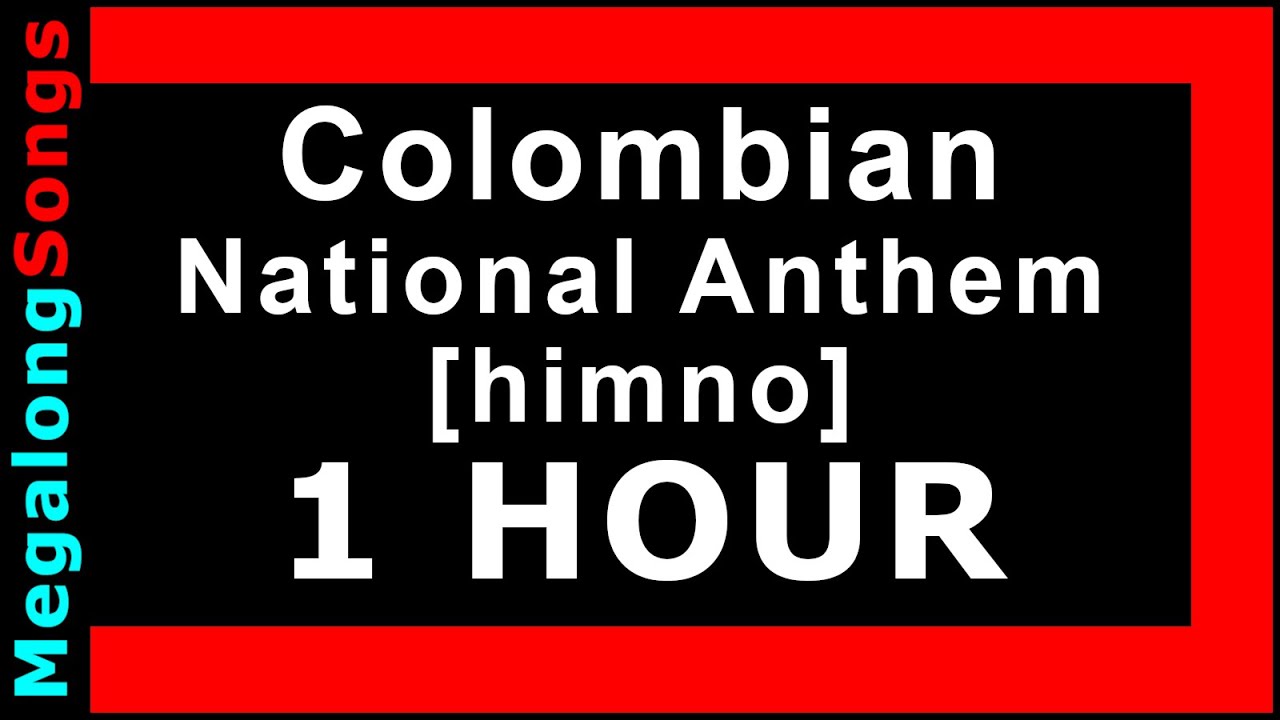 Colombian National Anthem [COLOMBIA] "¡Oh Gloria Inmarcesible!" 🔴 [1 ...