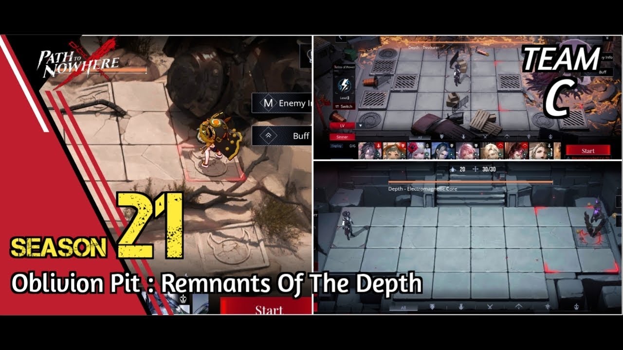 Path To Nowhere | Oblivion Pit S21 Remnants Of The Depth Anomaly Guide ...