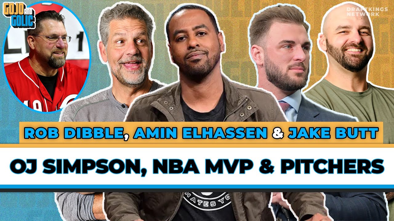 OJ Simpson, Amin Elhassen on NBA 🏀, Jake Butt on UFL 🏈 & Rob Dibble on MLB⚾️ | GoJo & Golic ...