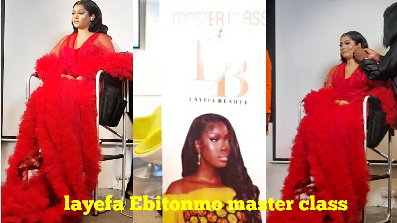 Vlog: Layefa Beauty Master Class/I Met Layefa and Lydia Stanley/mamkpam ...