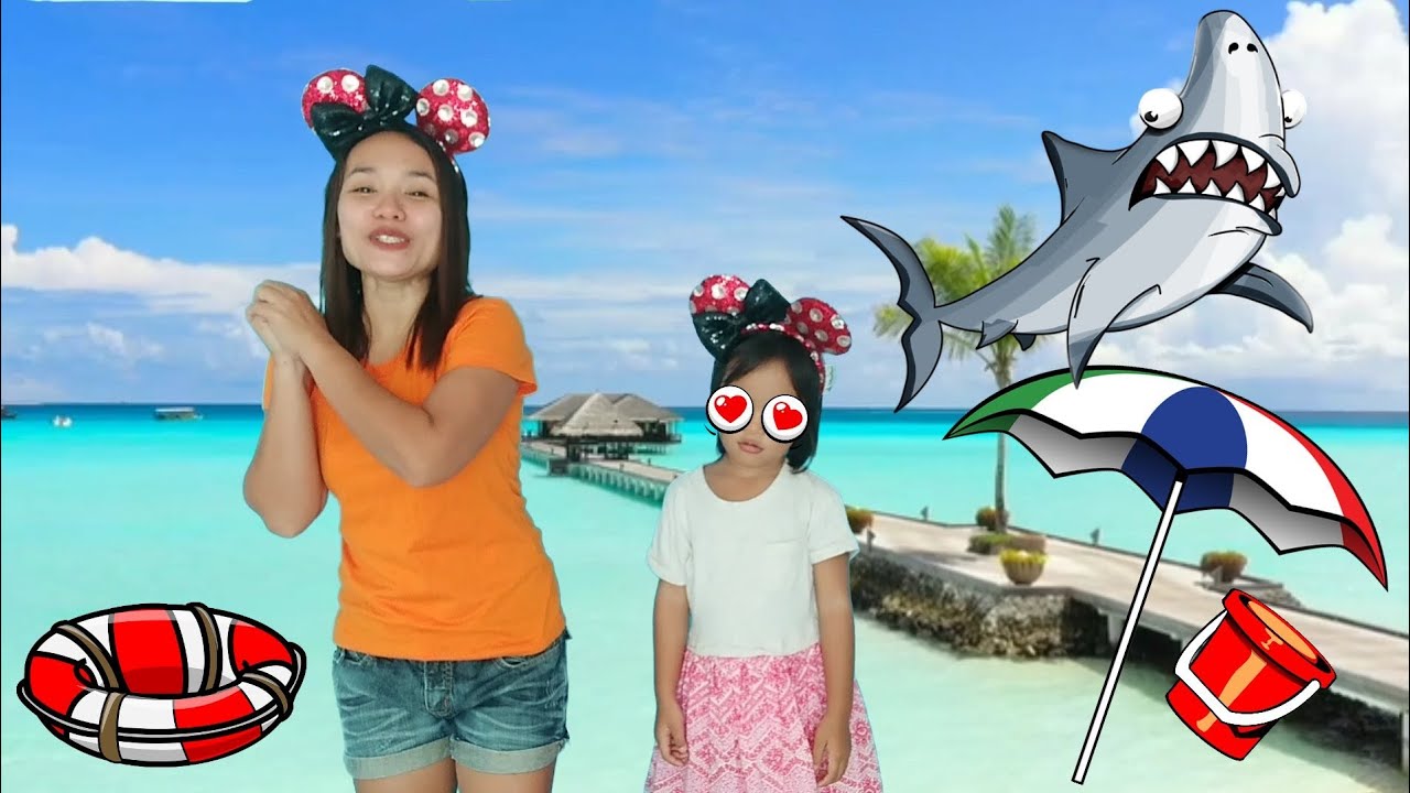 vocabularies at the beach 🏖️ - YouTube