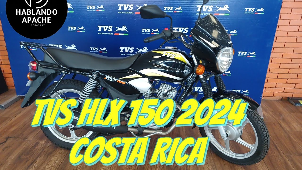 TVS HLX 150 ficha técnica,precio Costa Rica - YouTube