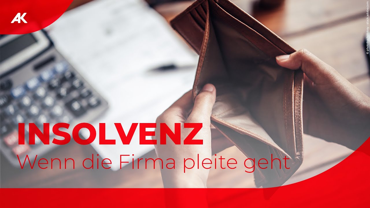 Insolvenz: Firma pleite | Was Arbeitnehmer:innen wissen müssen - YouTube