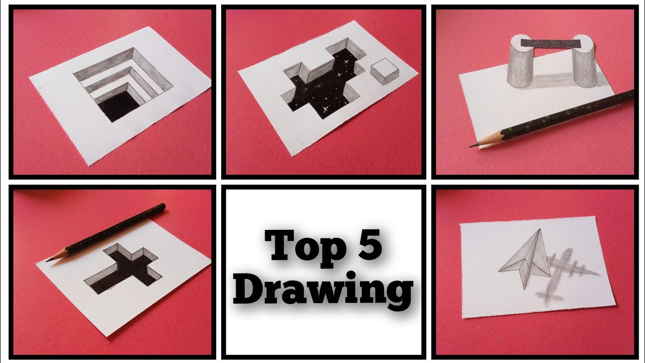 Top 5 drawings - YouTube
