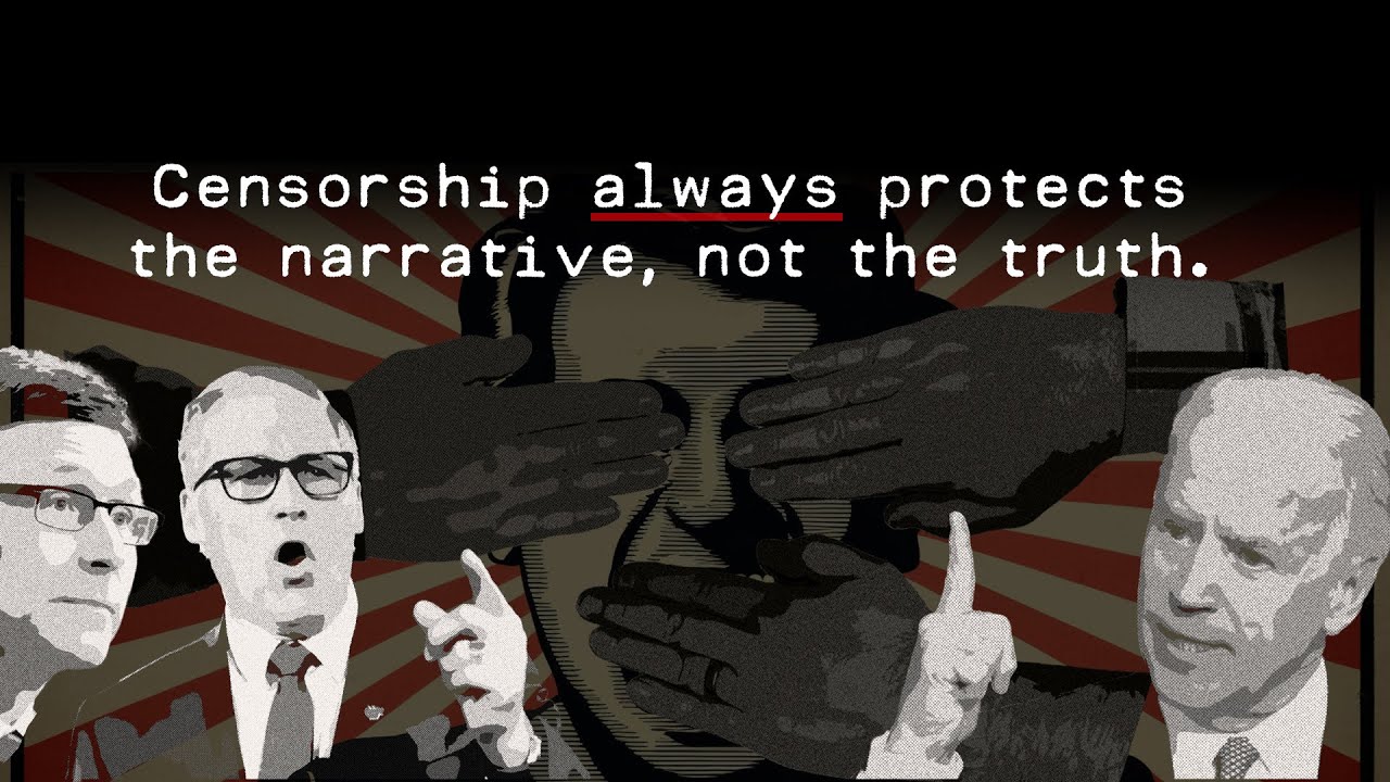 Censorship ALWAYS protects the chosen narrative, it never protects the ...
