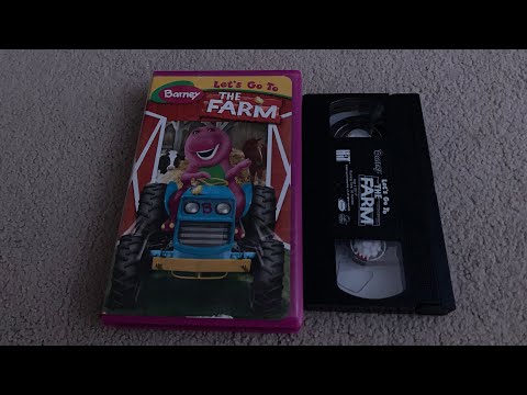 Opening And Closing To Barney: Let’s Go To The Farm 2005 VHS - YouTube