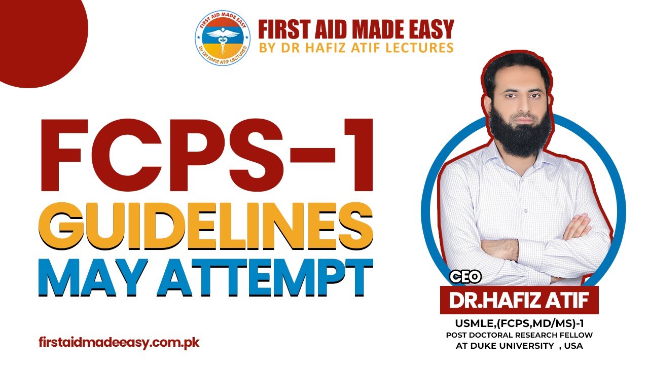 Ace FCPS-1 in May! Dr. Hafiz Atif’s Success Strategy Revealed - YouTube
