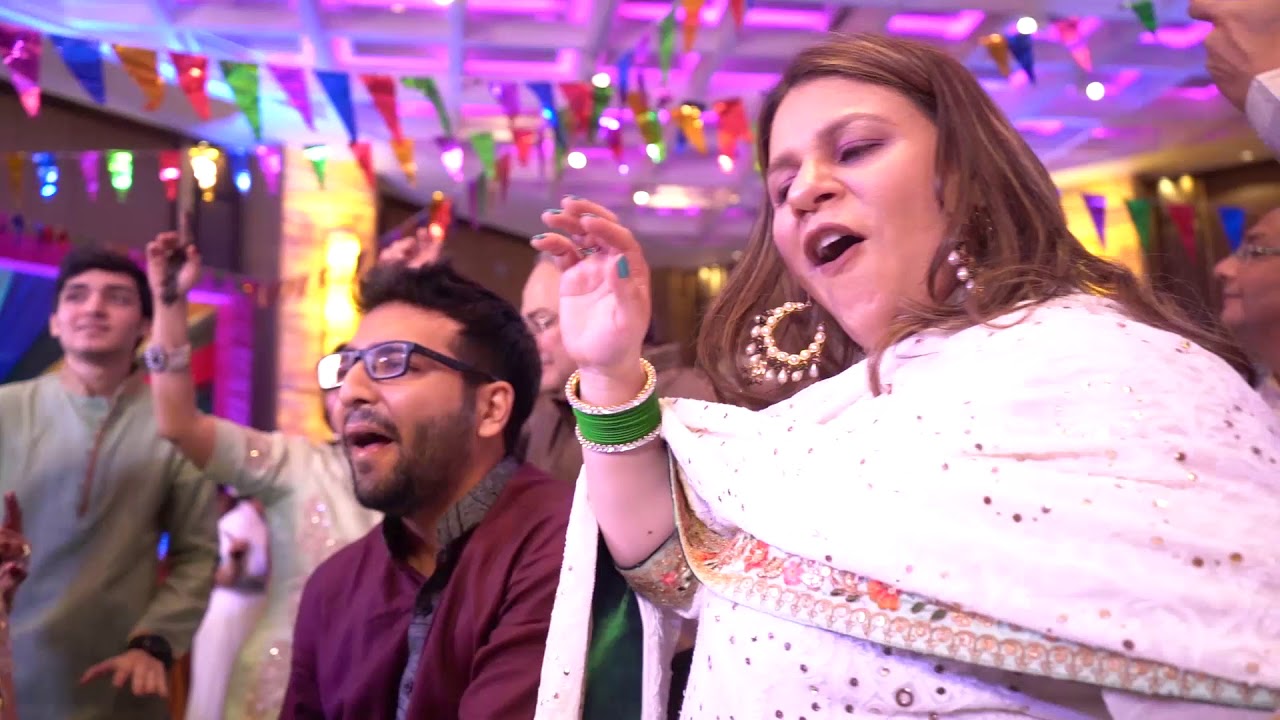 AKANKSHA X ARPIT cocktail party - YouTube