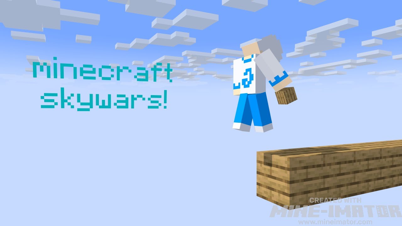 Minecraft : play Sky wars in Minecraft! - YouTube
