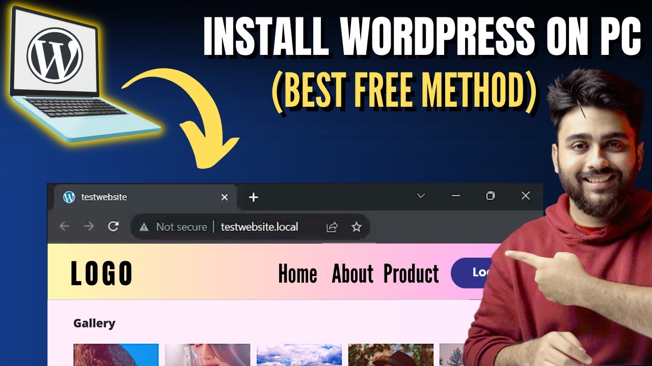 2024 - Easily Install WordPress Locally on PC - YouTube