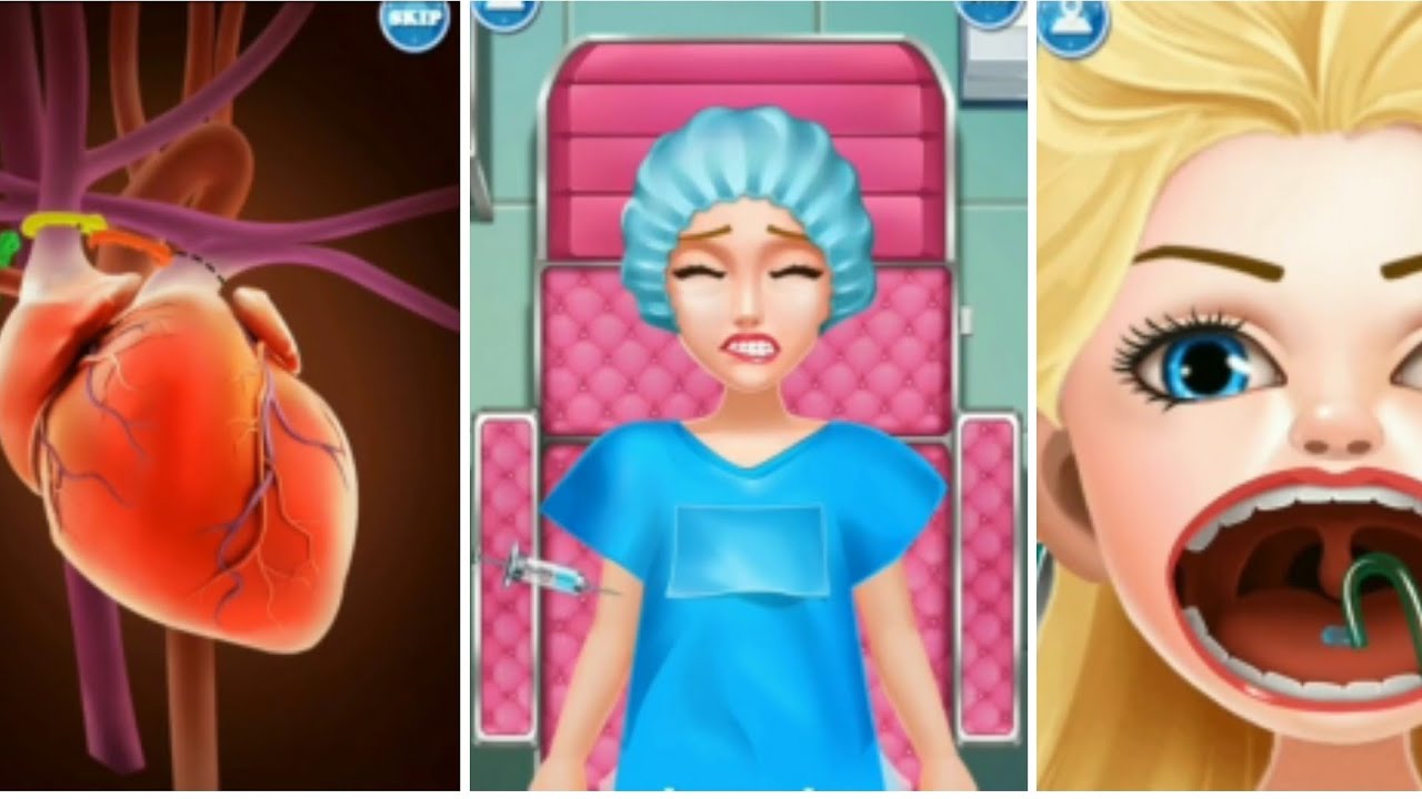 Ice Princess Heart Surgery Simulator - Doctor Game for Kids # ...