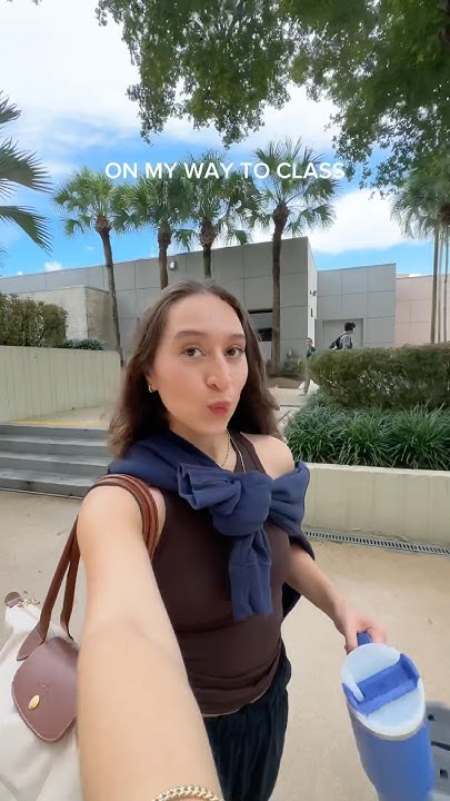 productive COLLEGE day in my LIFE FIRST day of CLASS 🤍📓🫧🎀 ️ - YouTube