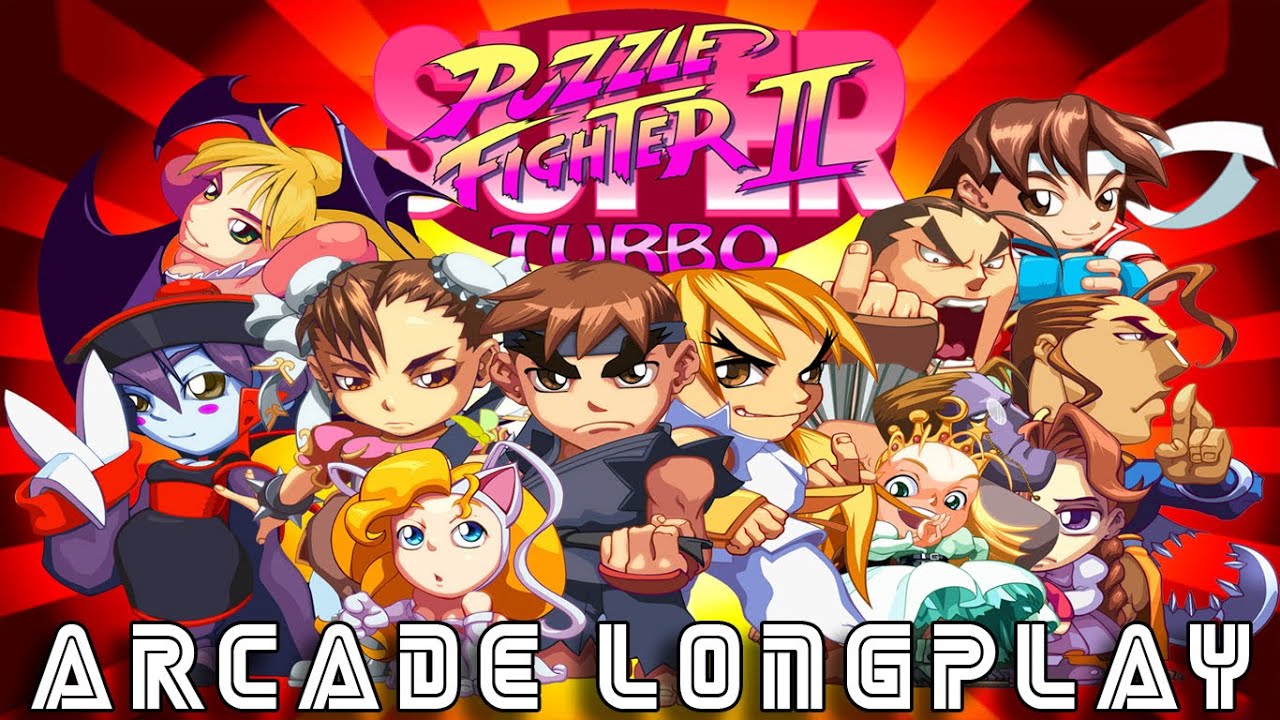 Super Puzzle Fighter 2 Arcade Gameplay Playthrough Longplay #superpuzzlefighter2turbo - YouTube