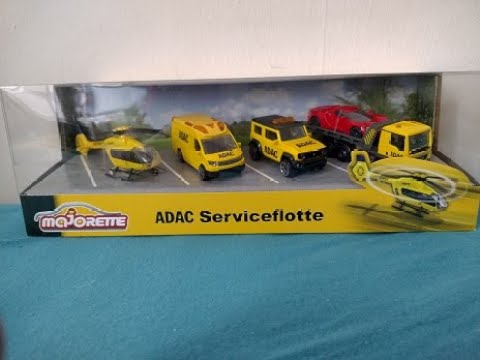 Hors série Majorette, coffret ADAC, Présentation. - YouTube