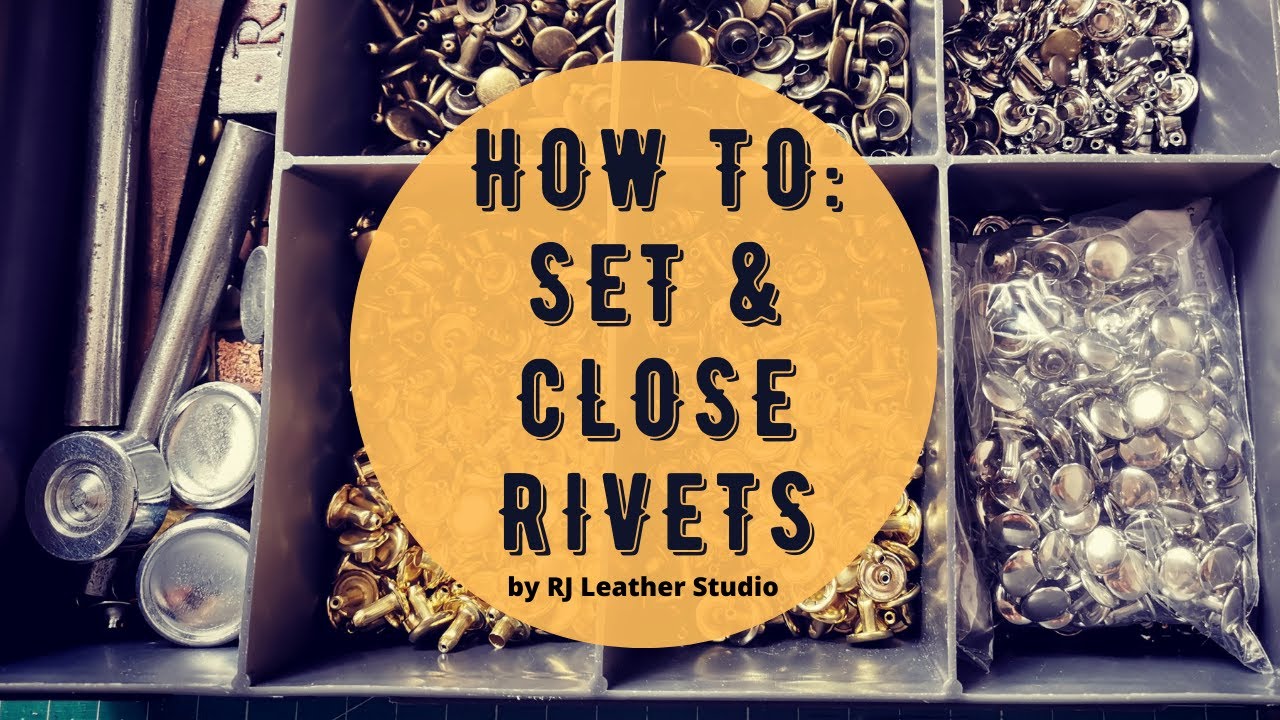 How to set and close off rivet with hand setting tool # ...