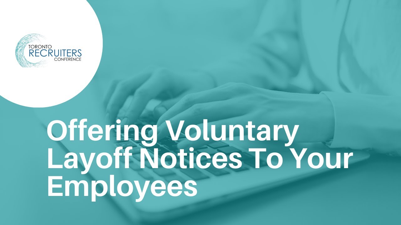 Offering Voluntary Layoff Notices To Your Employees - YouTube