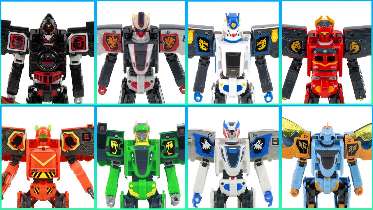 Super Train Robot Cr400A DF4B FD CRH1A New vs Old China High Speed Rail ...