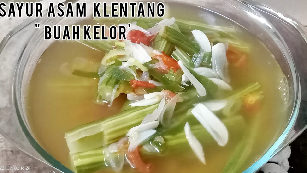 Cara Membuat Sayur Asem Klentang Yang Simpel By @Dapur Ayrha - YouTube
