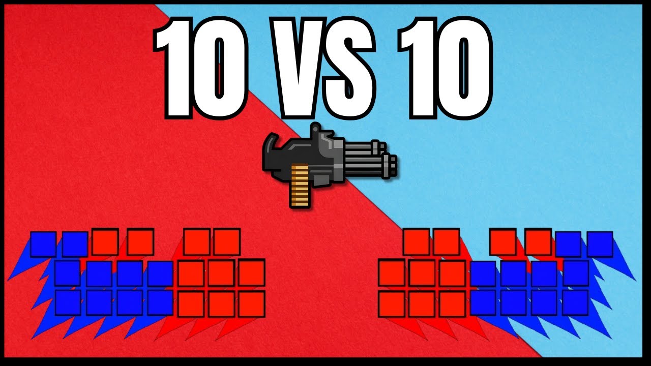 Square League BLUE VS RED - YouTube