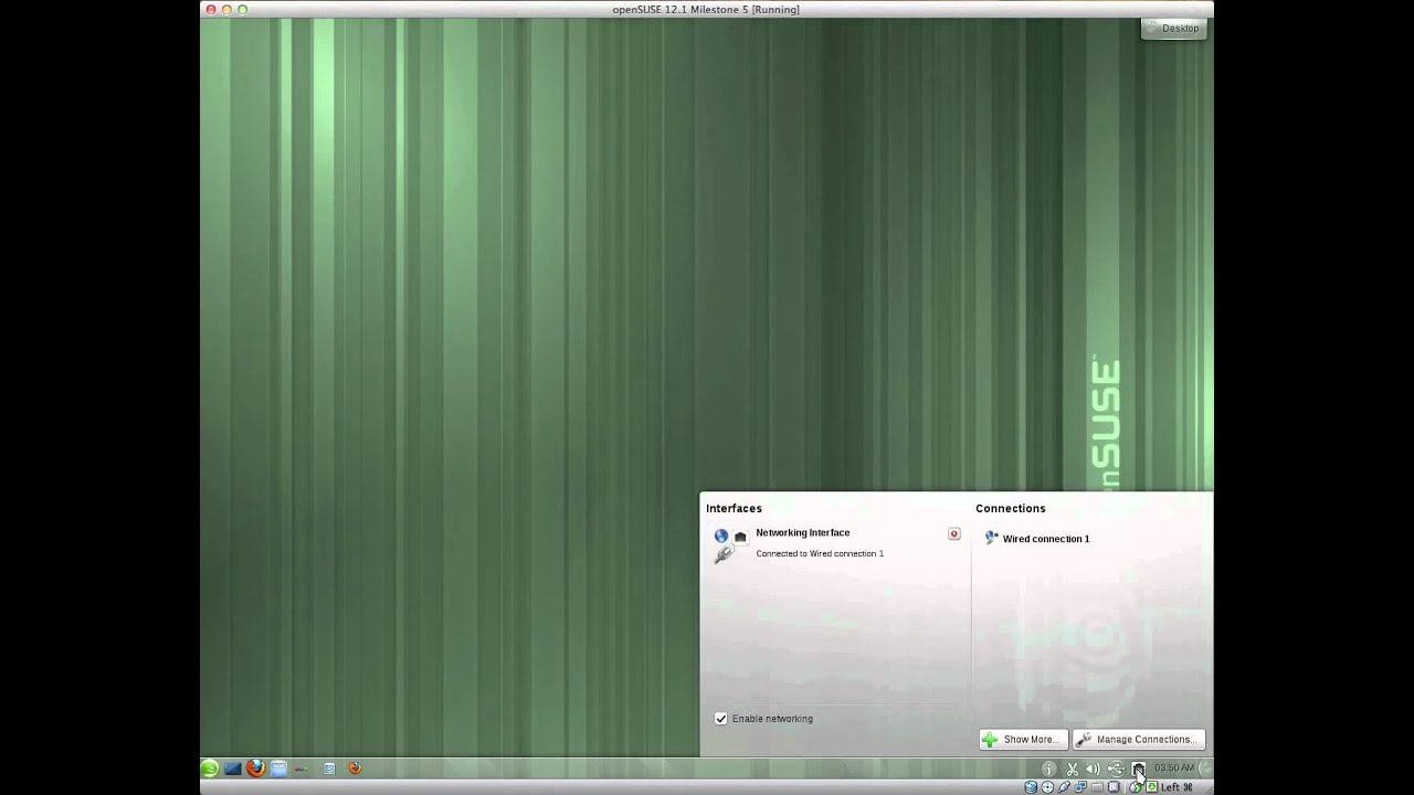 openSUSE 12.1 Milestone 5 - First Look - YouTube